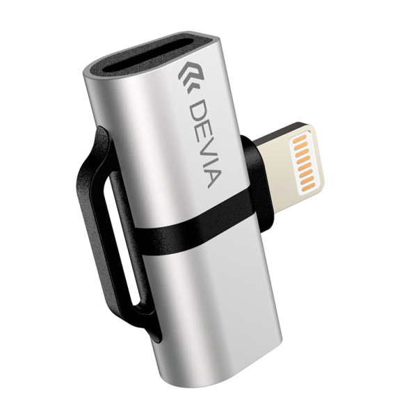 ADAPTADOR DEVIA EC134 - 2 LIGHTNING PARA 1 LIGHTNING - Tuga Mobile