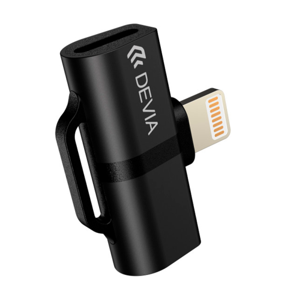 ADAPTADOR DEVIA EC134 - 2 LIGHTNING PARA 1 LIGHTNING - Tuga Mobile